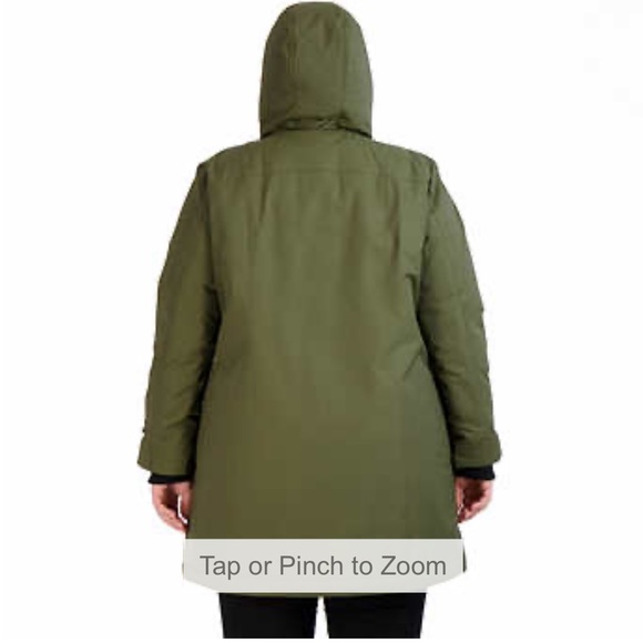 1 Madison | Jackets & Coats | Madison Ladies Parka Green Olive | Poshmark